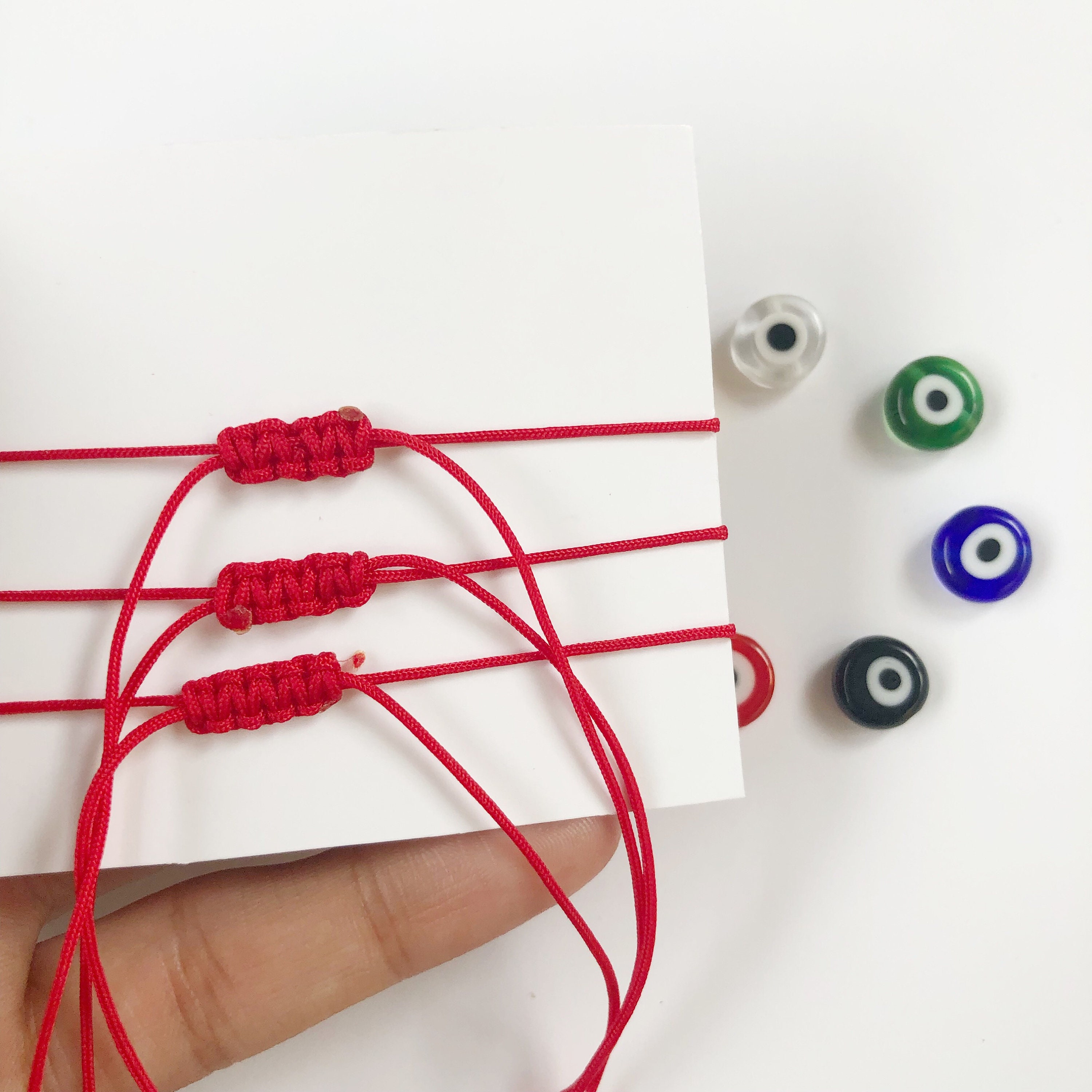 Evil Eyes Protection Bracelet Red String Protection Bracelet - Etsy