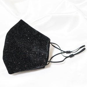 Glitter Mask With Filter, Sequin Face Mask, Sparkly Face Mask,reusable ...