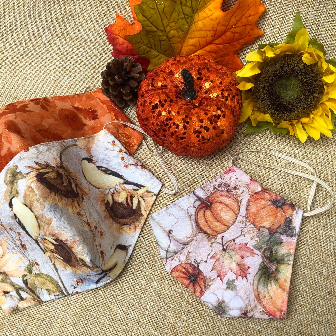 Thanksgiving Face Mask With Filter, Turkey Face Mask Reusable Face Mask ...