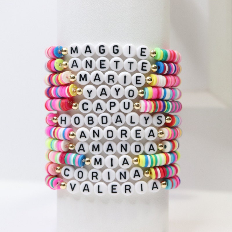 Girls Bead Bracelet - Etsy