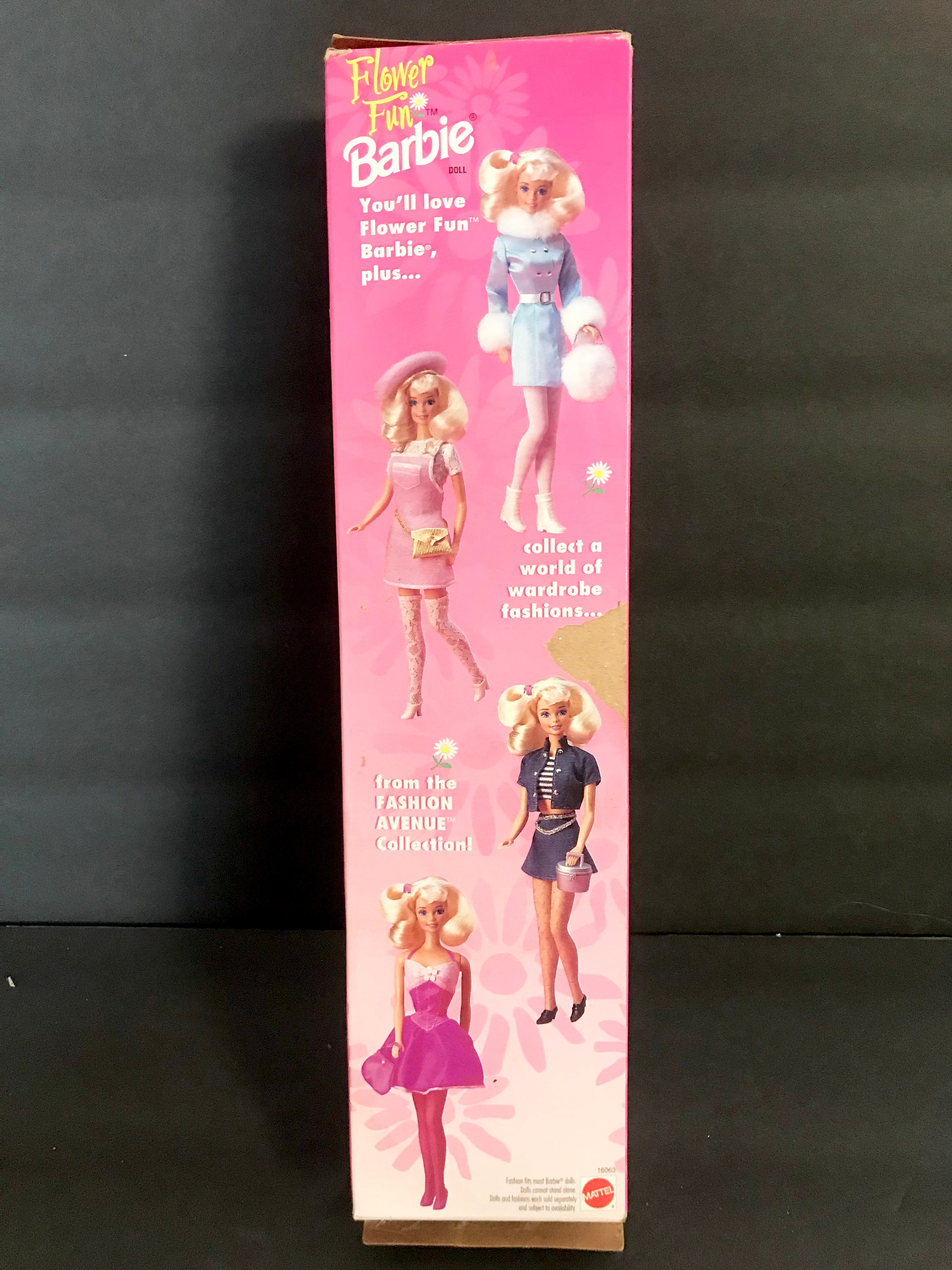 1996 Flower Fun Barbie Doll Fashion Avenue by Mattel # 16063 BARBIE ...