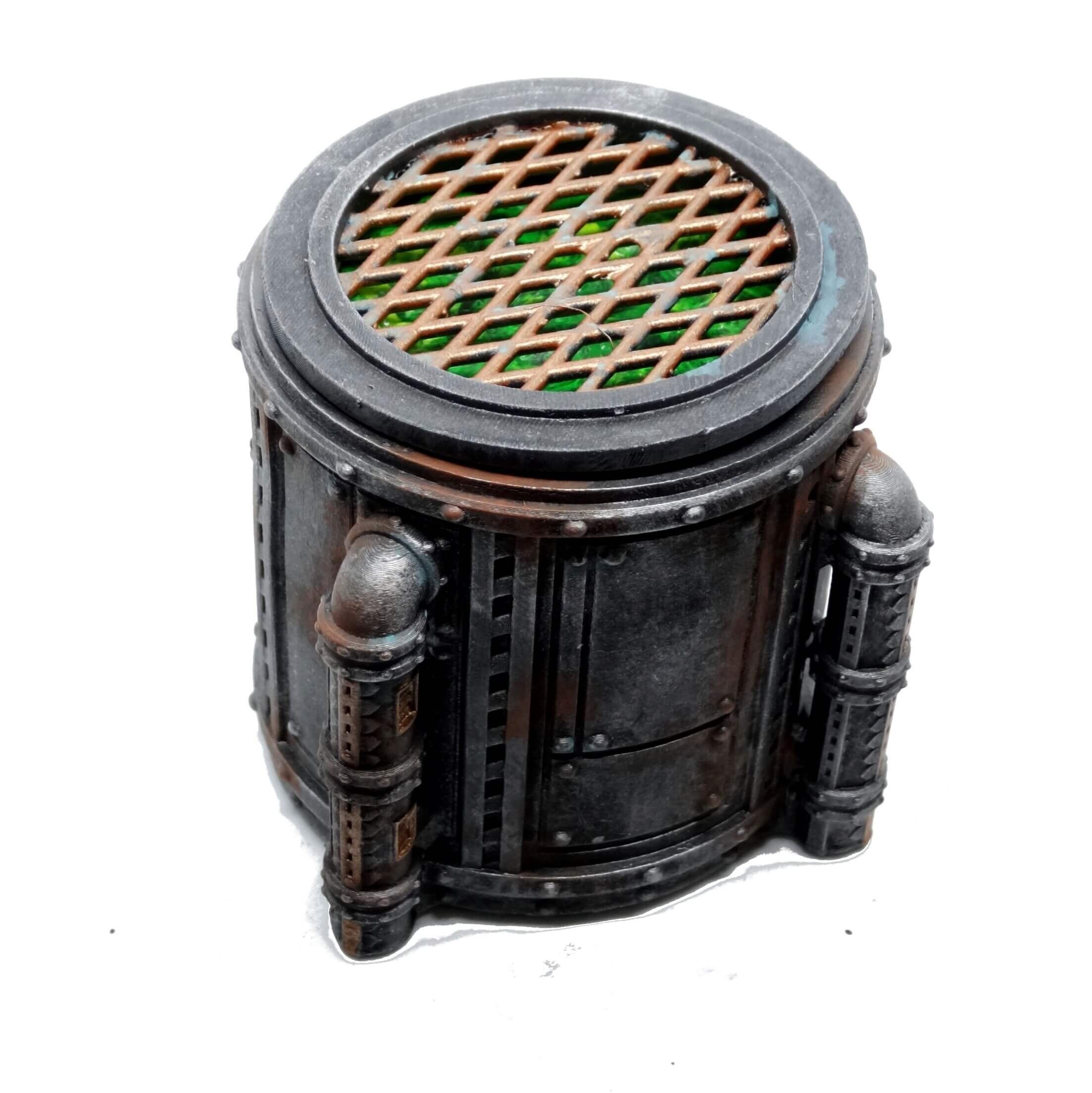 Industrial Chemical Vats Sci Fi and Industrial Tabletop - Etsy UK