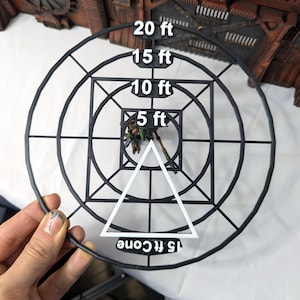 Spell Area of Effect Markers Dungeons and Dragons - Etsy Canada