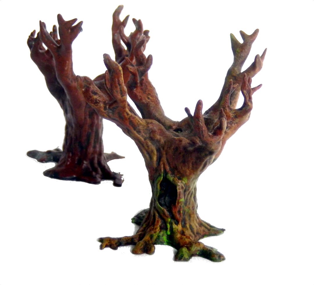Bare Autumn Trees Forest Terrain | Wargame and Tabletop Terrain - Etsy