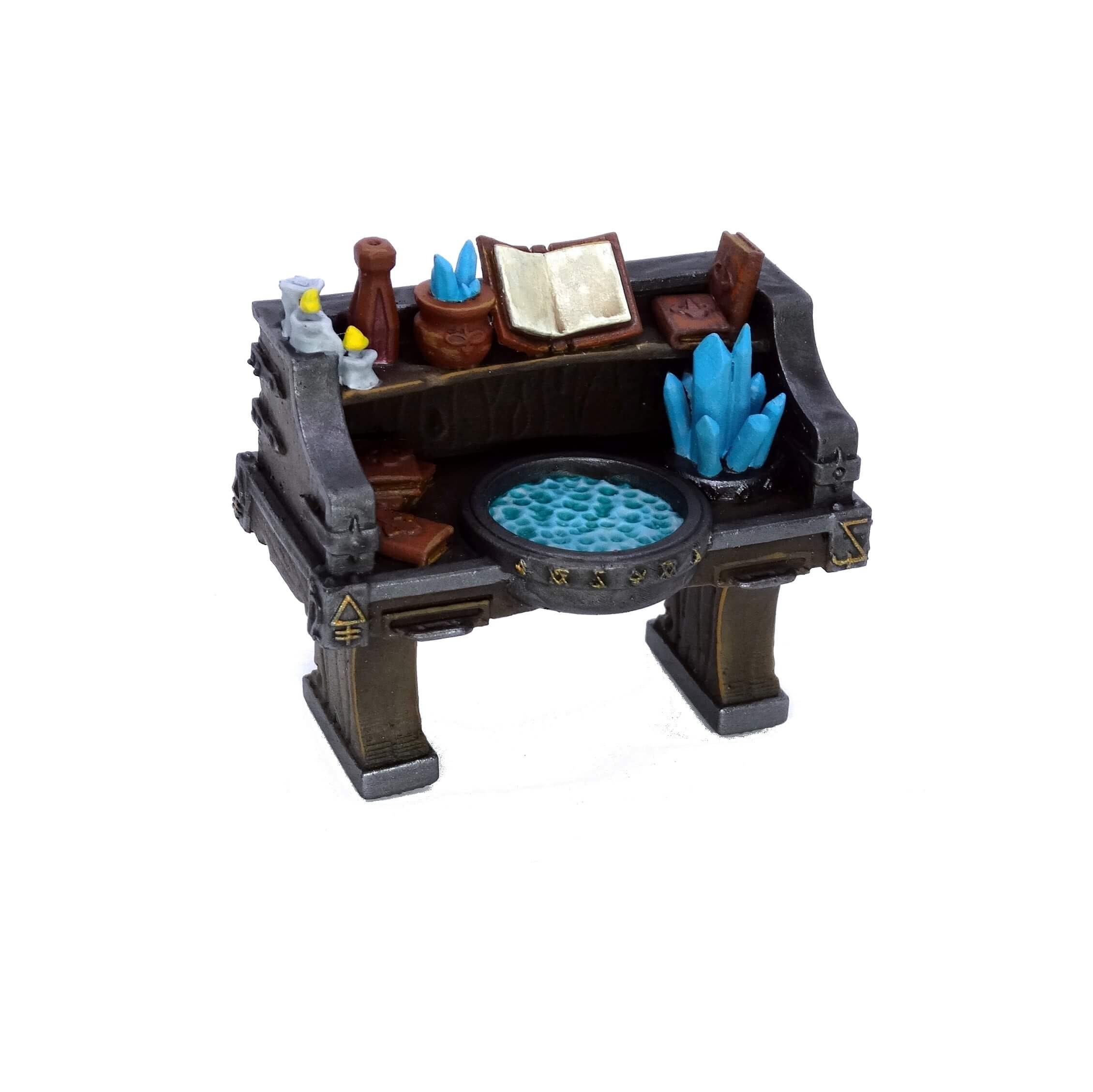 Alchemy/divination Table Wizards Lab Scatter Terrain - Etsy