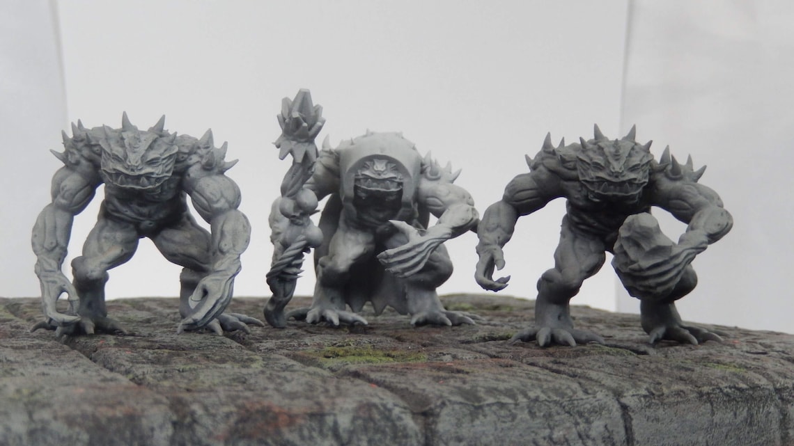 Hezrou Demon dungeons and Dragons Out of the Abyss Resin - Etsy UK