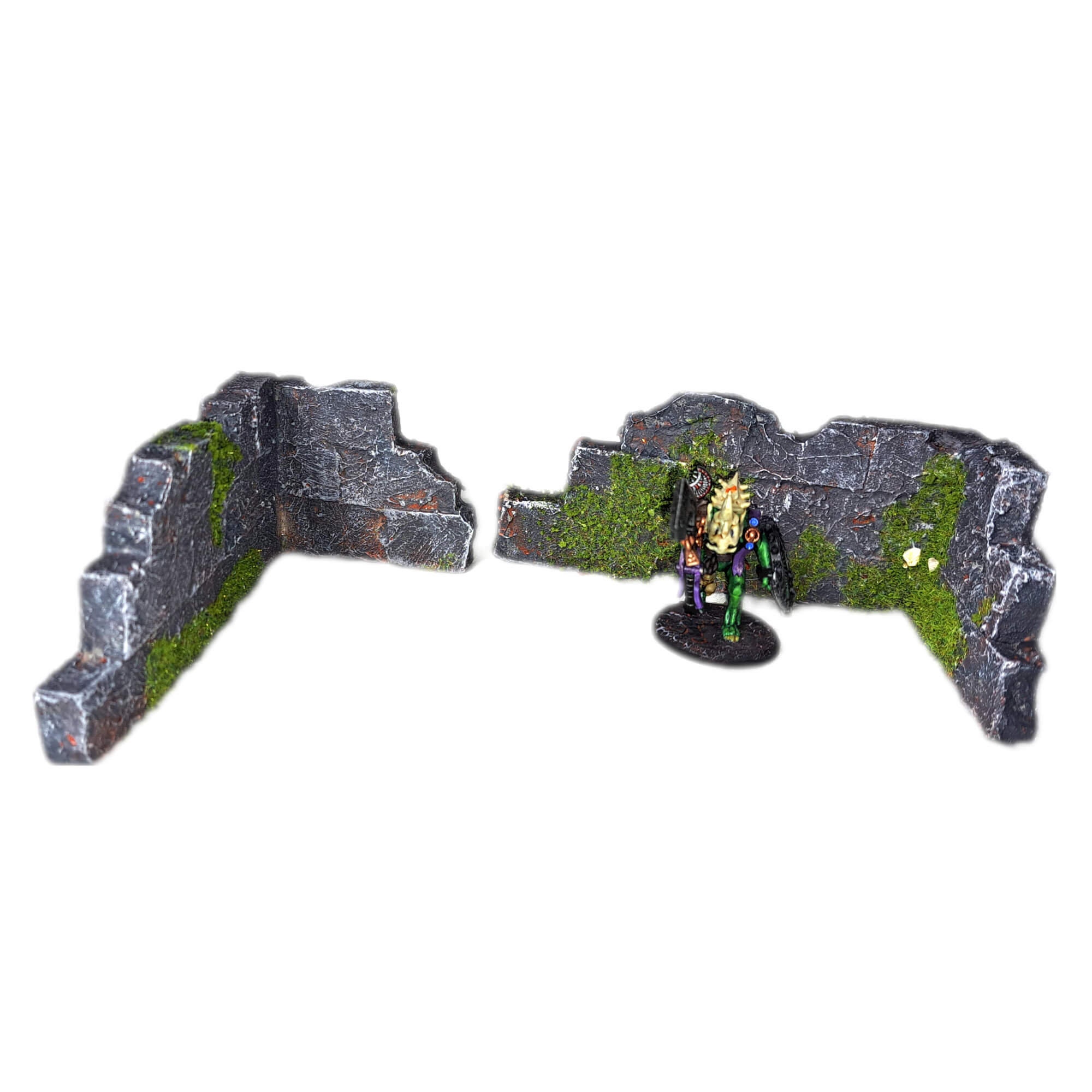 Ruined Stone Brick Walls Wargame Terrain - Etsy Australia