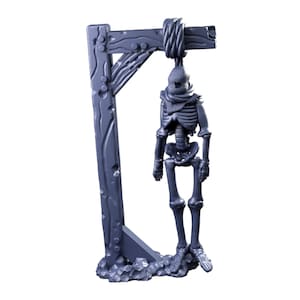 Hanging Skeleton the Execution Series Fantasy Resin Miniature - Etsy