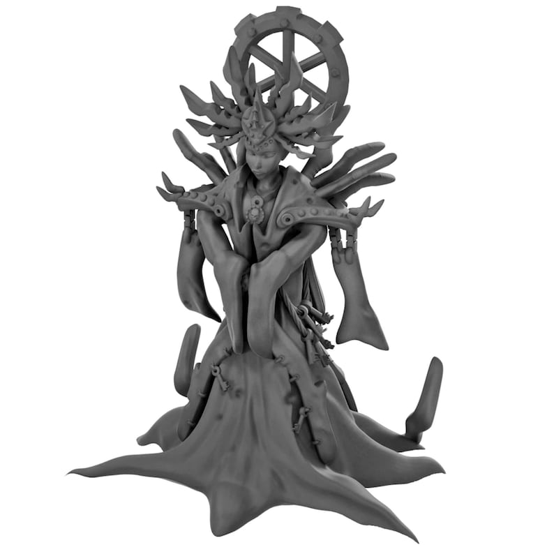 Dnd Lady of Pain/the Masked Queen Fantasy Miniature - Etsy