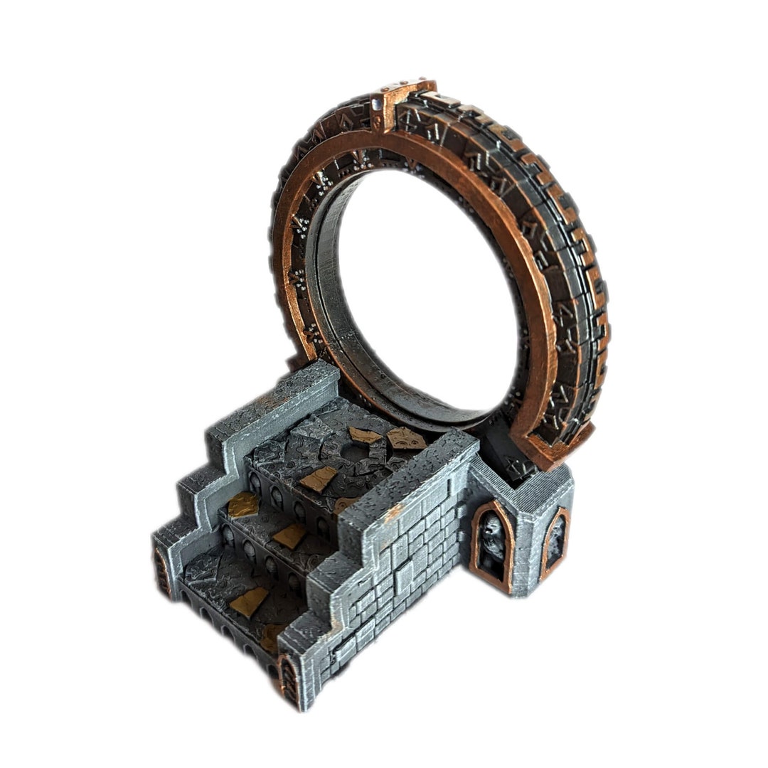 Arcane Portal - Elf Gate Fantasy Wargame and Tabletop Terrain - Etsy