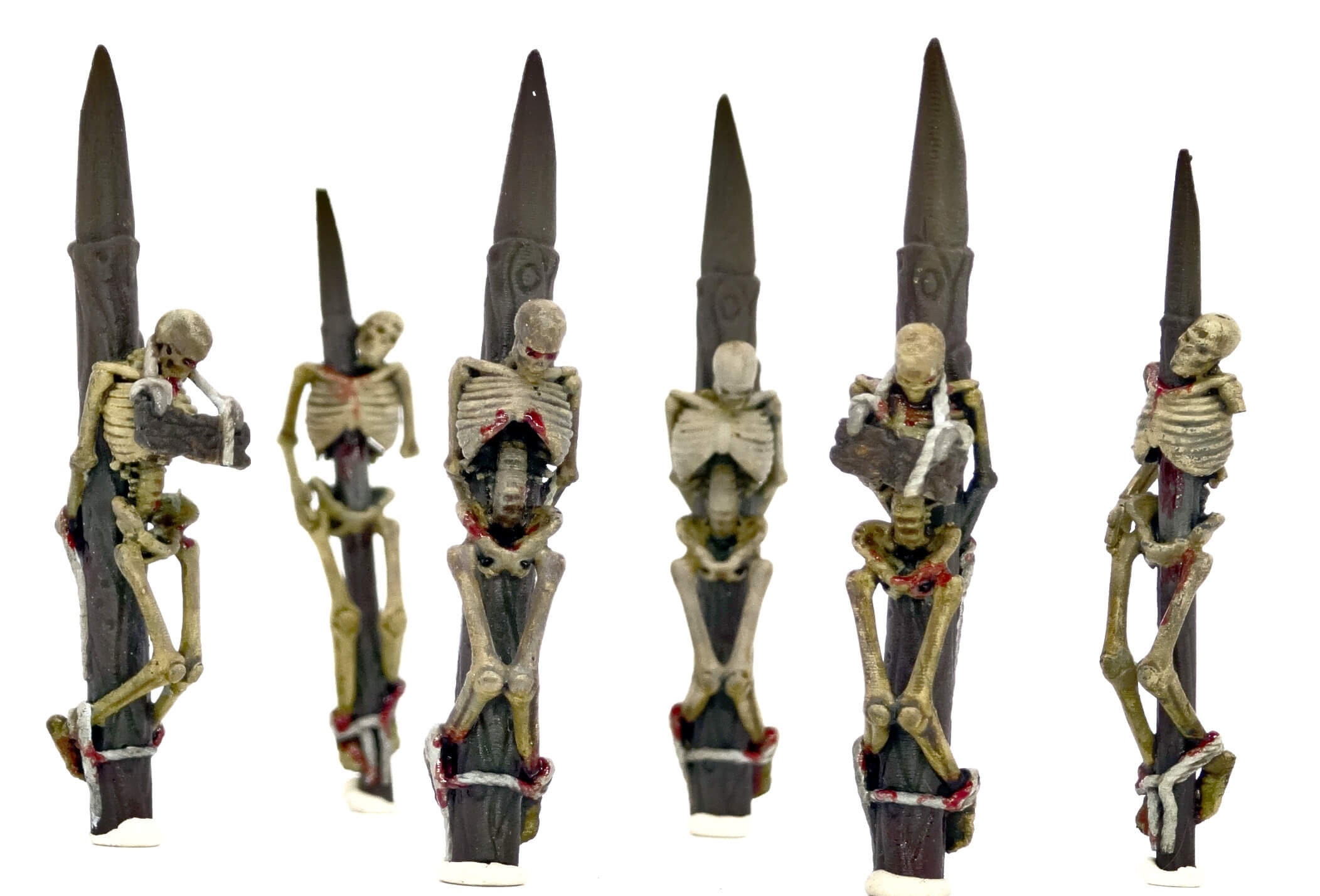 Impaled Skeletons - Shadowfey Wilds | Resin Miniatures | Terrain ...
