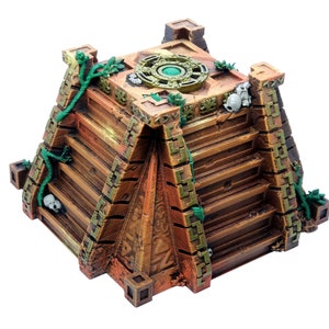 Ancient Aztec Pyramid Wargame and Tabletop Terrain - Etsy