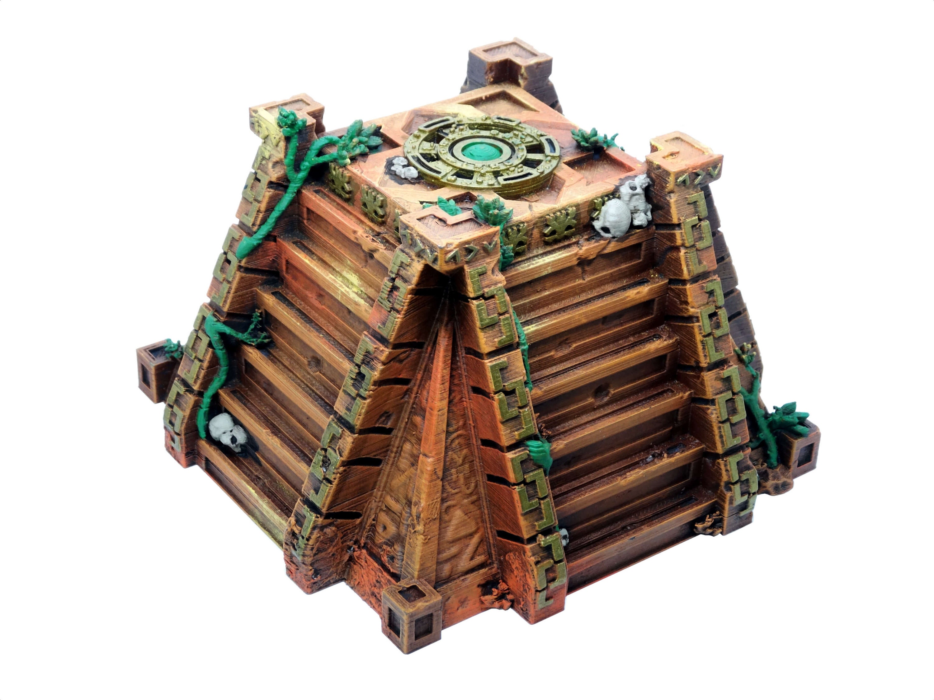 Ancient Aztec Pyramid Wargame and Tabletop Terrain - Etsy UK