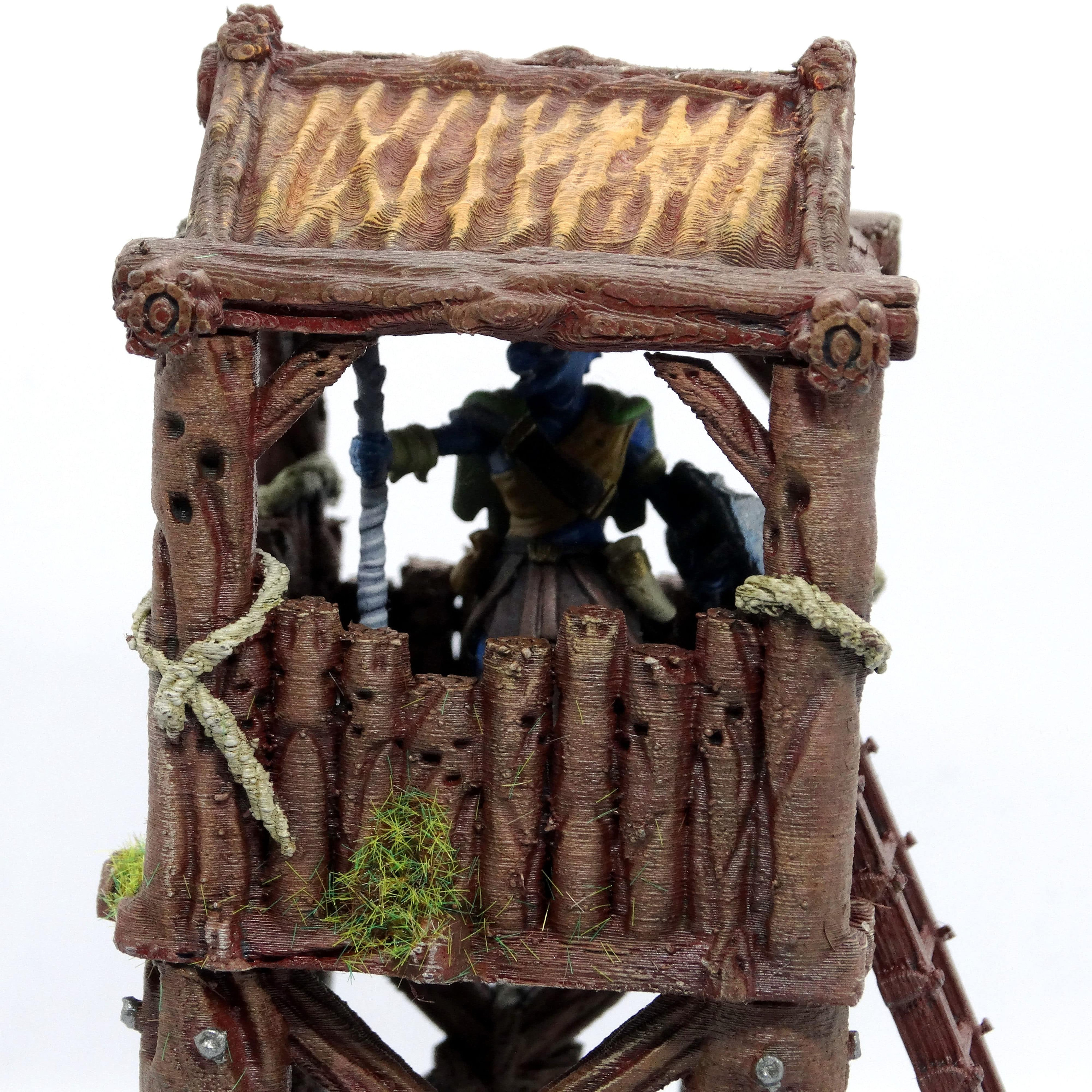 Sentry Watch Tower Village or Small Town Terrain Wargame - Etsy UK