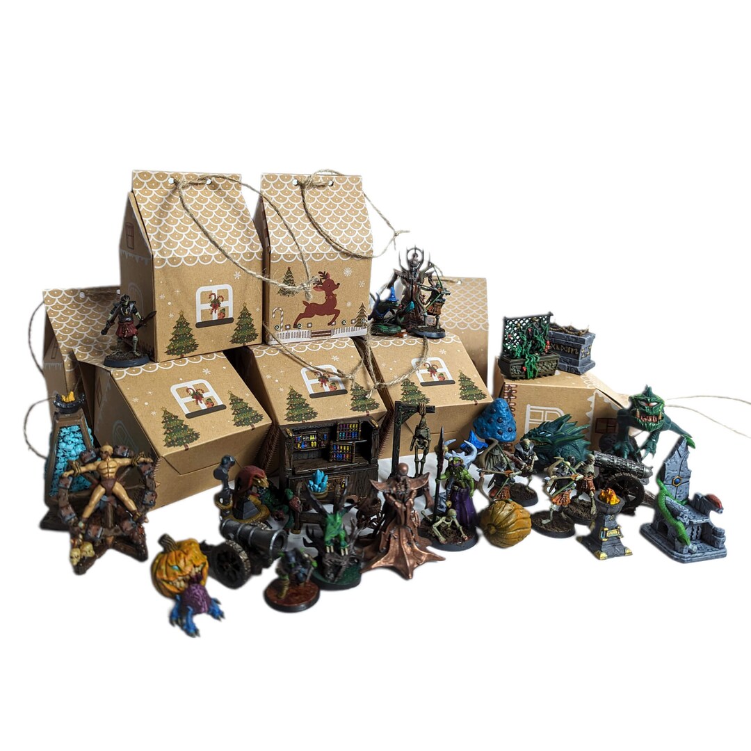 Novelty Christmas Miniature and Terrain Mystery Boxes - Etsy