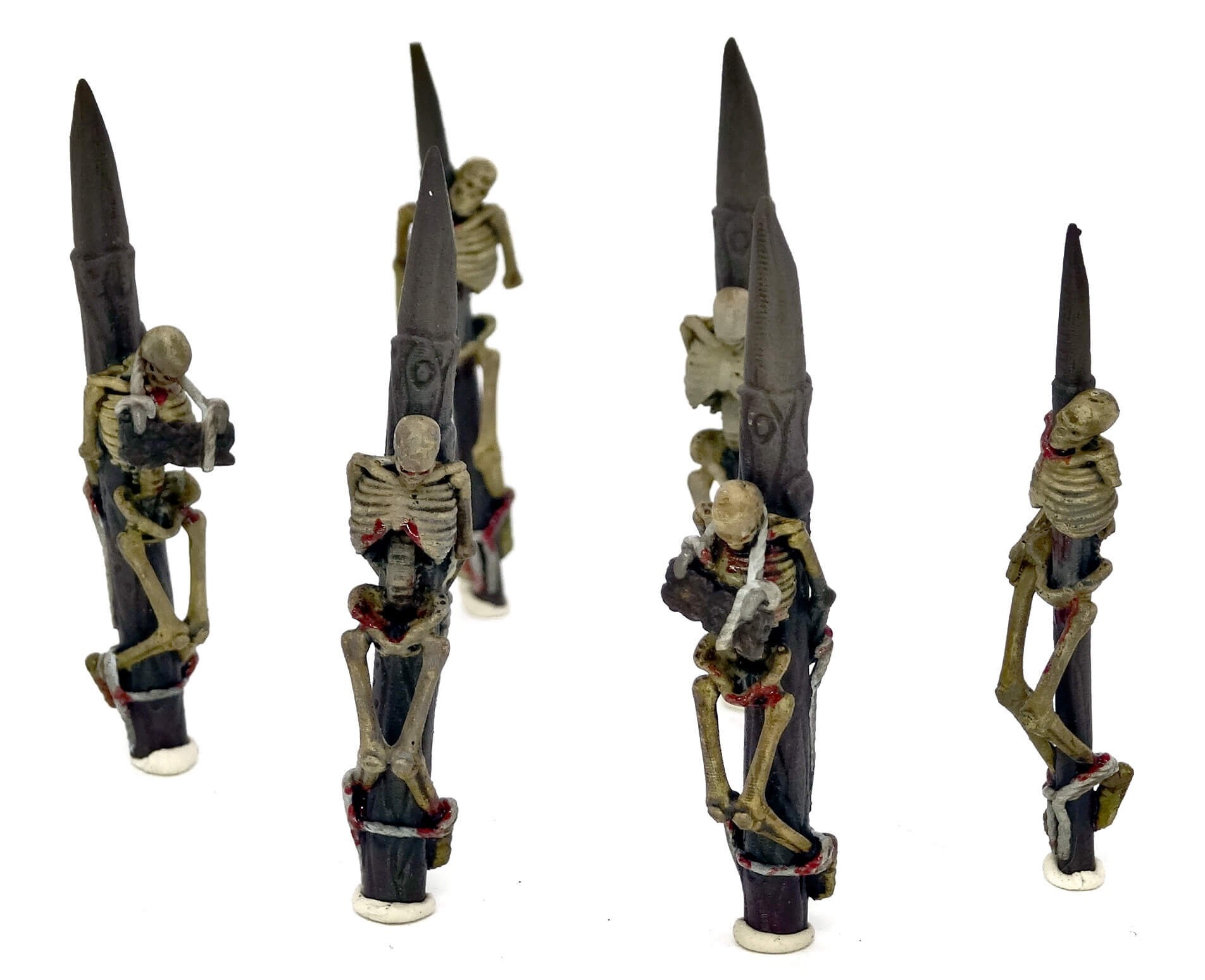 Impaled Skeletons Shadowfey Wilds Resin Miniatures - Etsy Canada