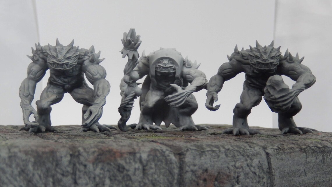 Hezrou Demon dungeons and Dragons Out of the Abyss Resin - Etsy UK
