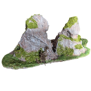 Craggy Rock Formations Painted Tabletop and Wargame Terrain - Etsy