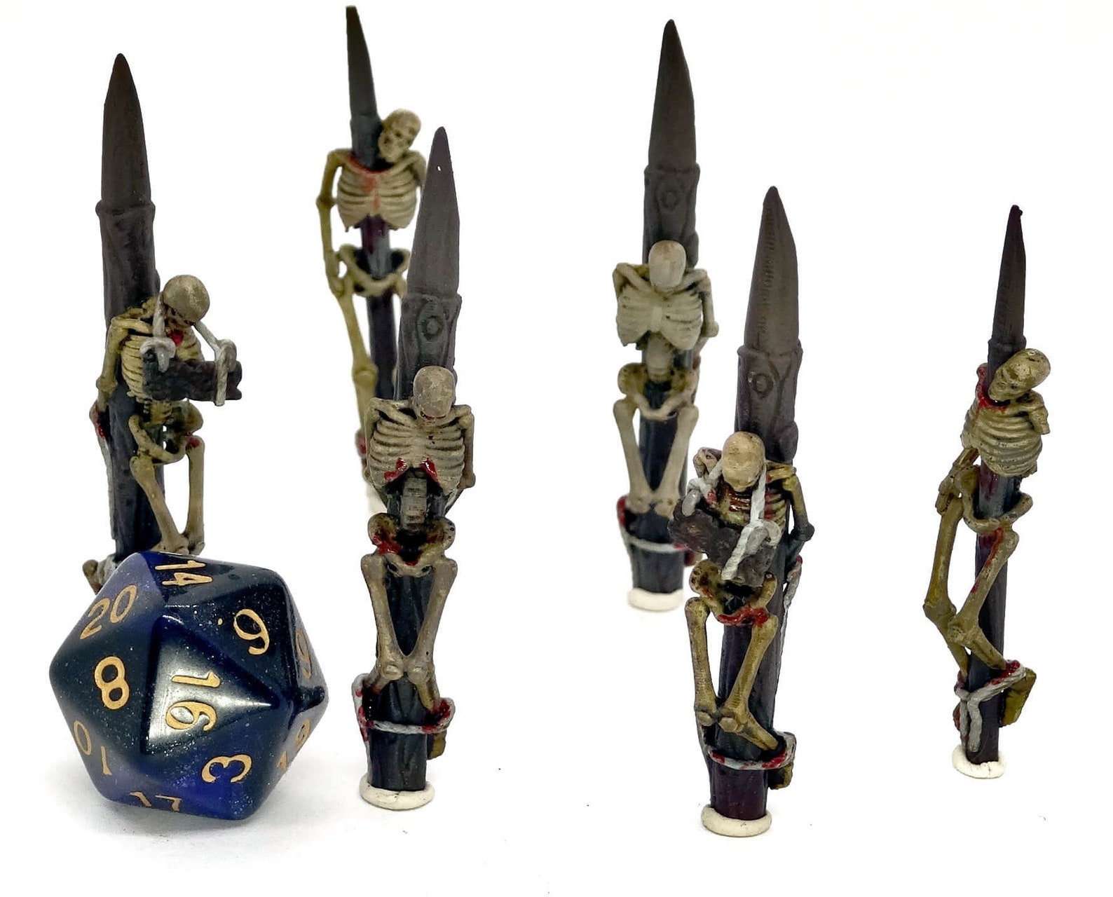 Impaled Skeletons Shadowfey Wilds Resin Miniatures - Etsy Canada