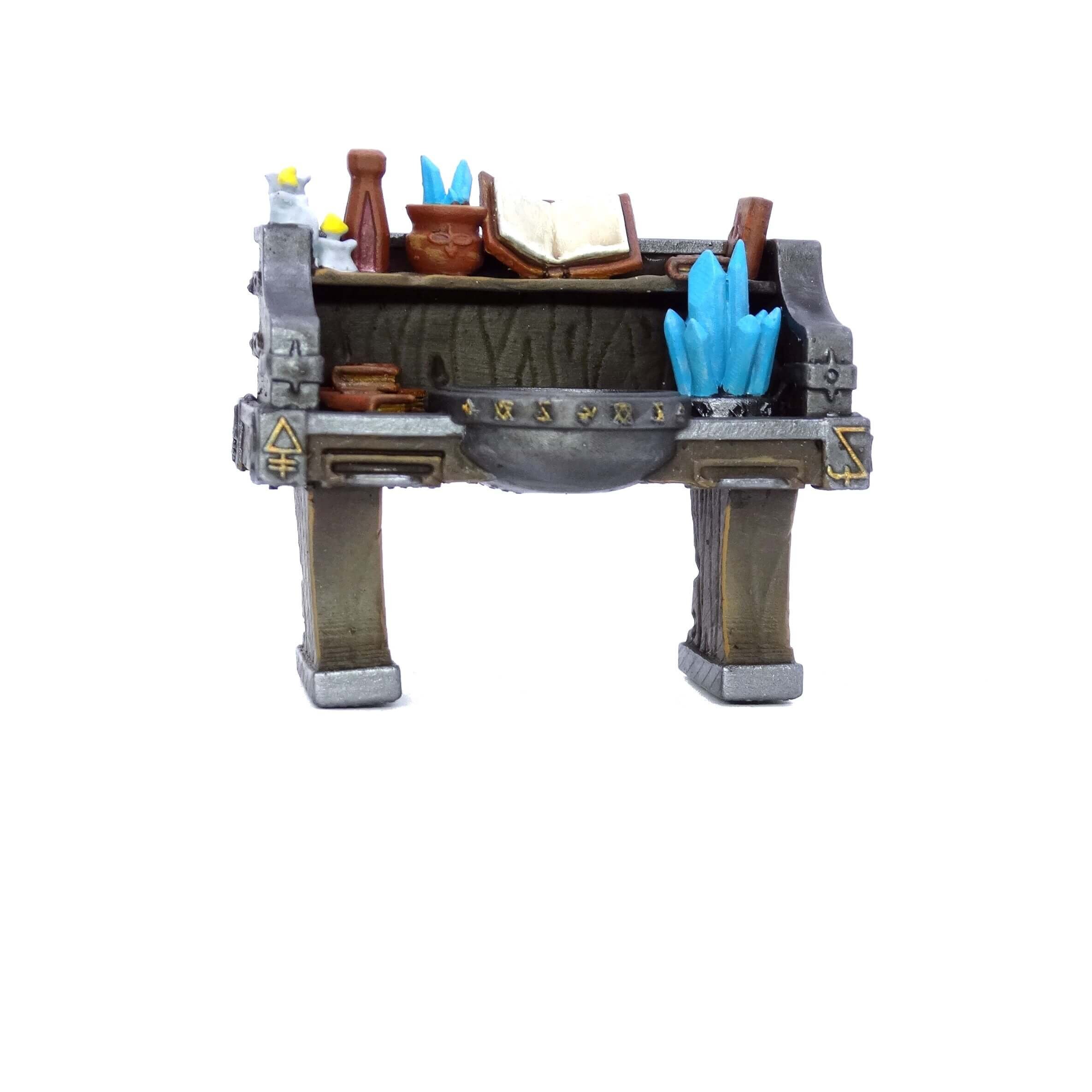 Alchemy/divination Table Wizards Lab Scatter Terrain - Etsy