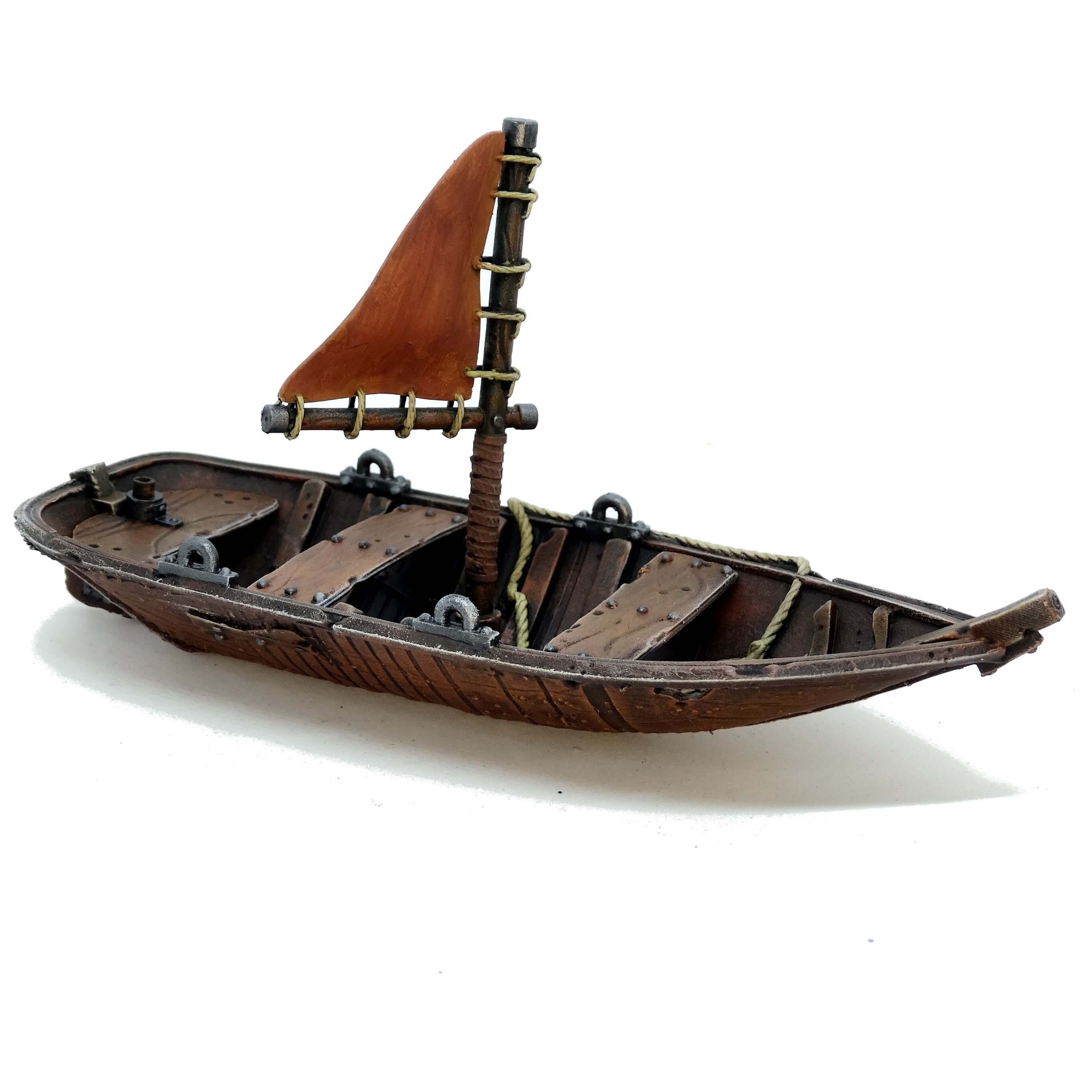 Sail Boat Resin Dnd Tabletop Miniature - Etsy