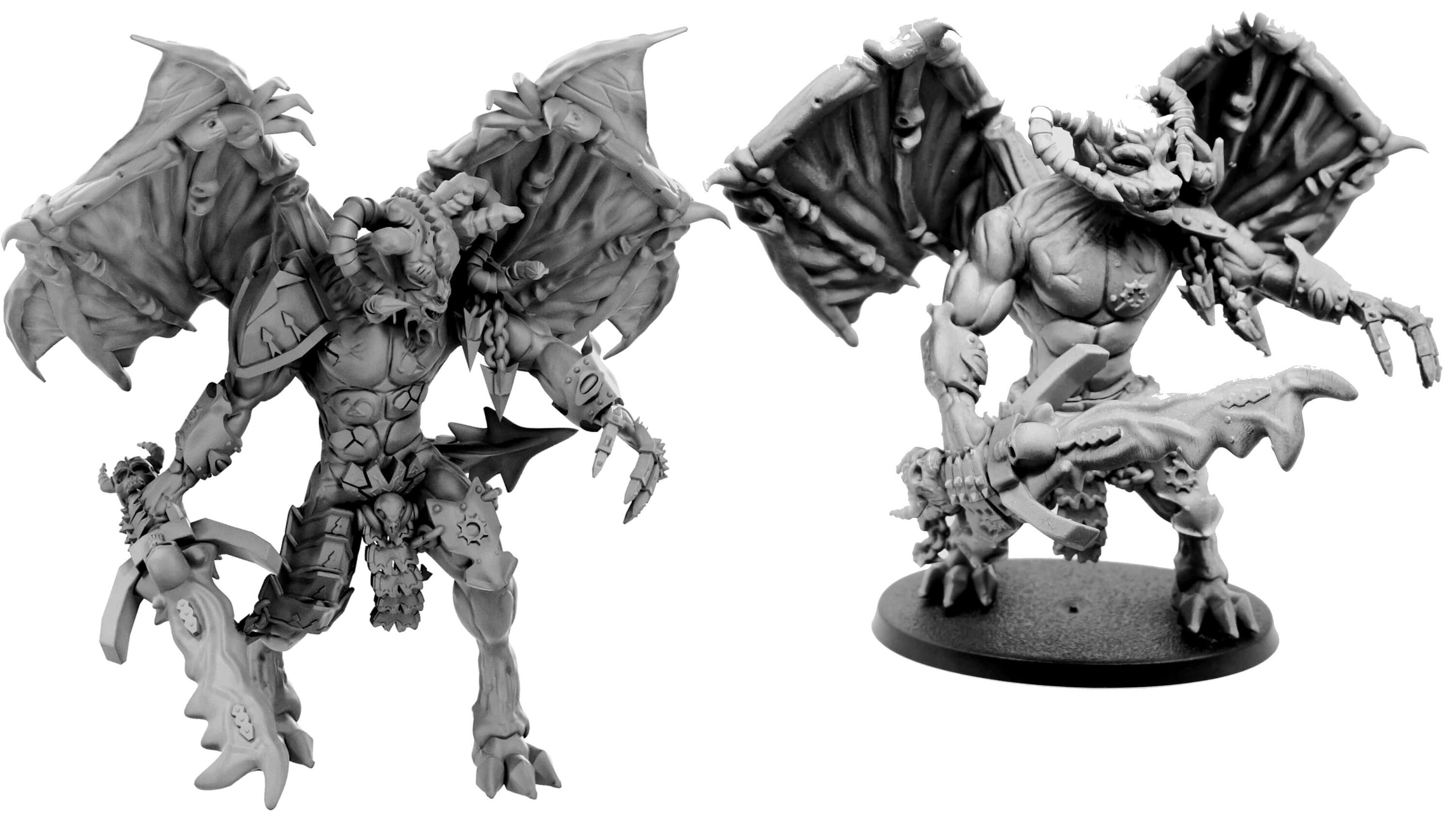 Balor Demon Resin Miniature D&D - Etsy UK
