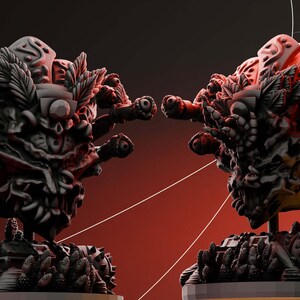 Aztec Themed Eye Beast Miniature for D&D (beholder Proxy Miniature) - Etsy