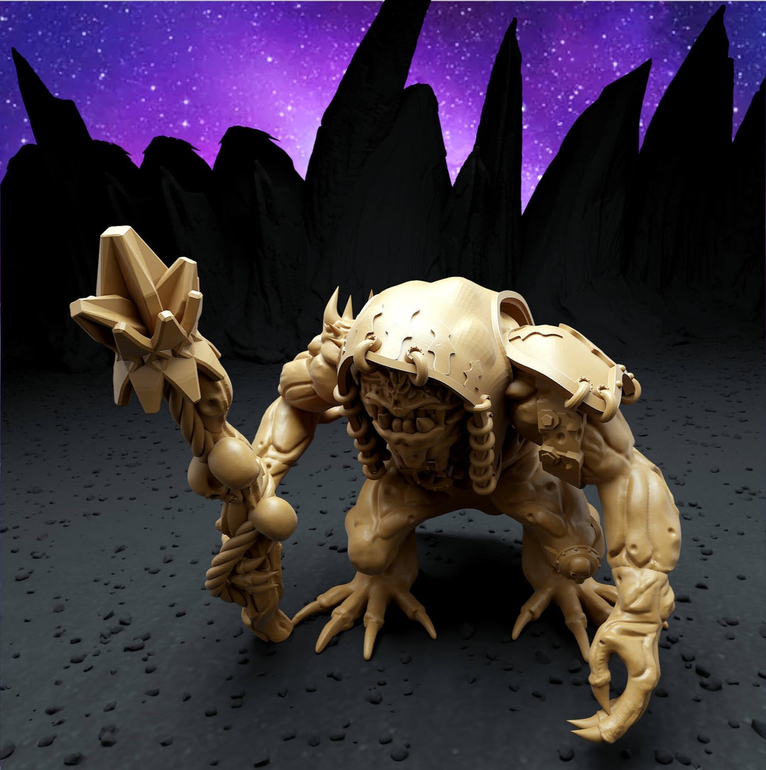 Dnd Frog Demon Mystic/wizard (slaad / Hezrou Demon Miniature) - Etsy