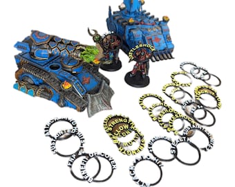 Battle Line: Medieval Tokens Claim Tokens 9 in Total - Etsy