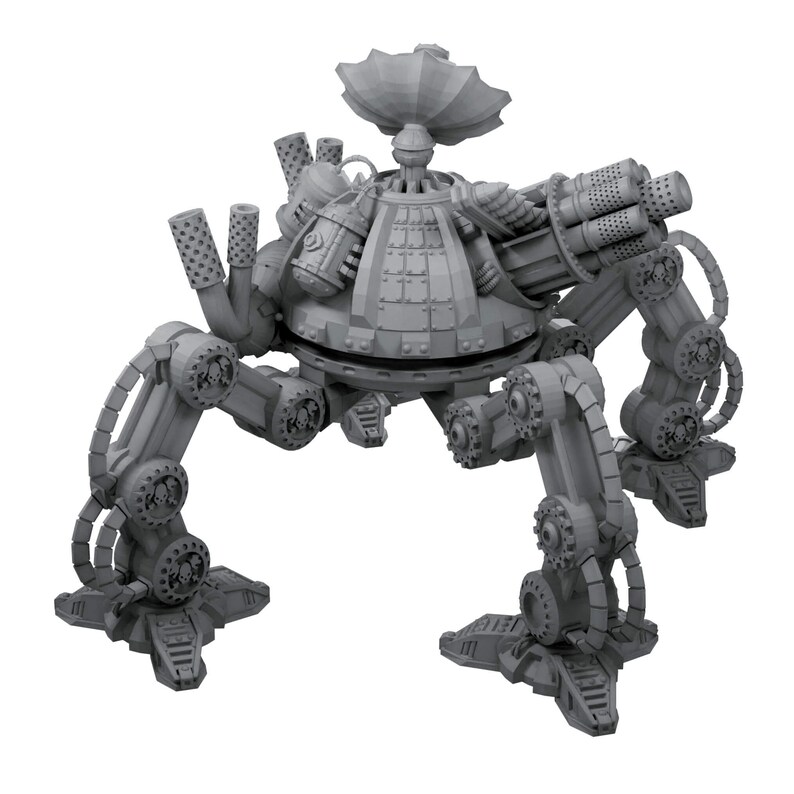 Automated Crawler Defence Tank resin Sci-fi Miniature | Etsy UK