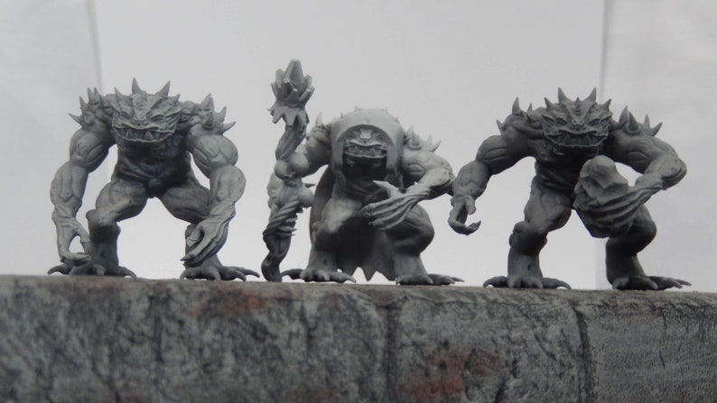 Hezrou Demon dungeons and Dragons Out of the Abyss Resin - Etsy UK