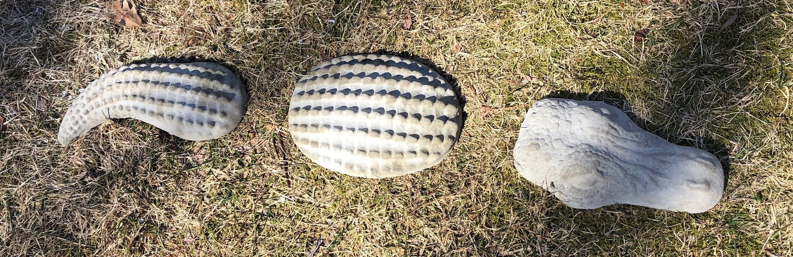 3 Piece Alligator Statue Concrete Alligator Yard Ornaments - Etsy