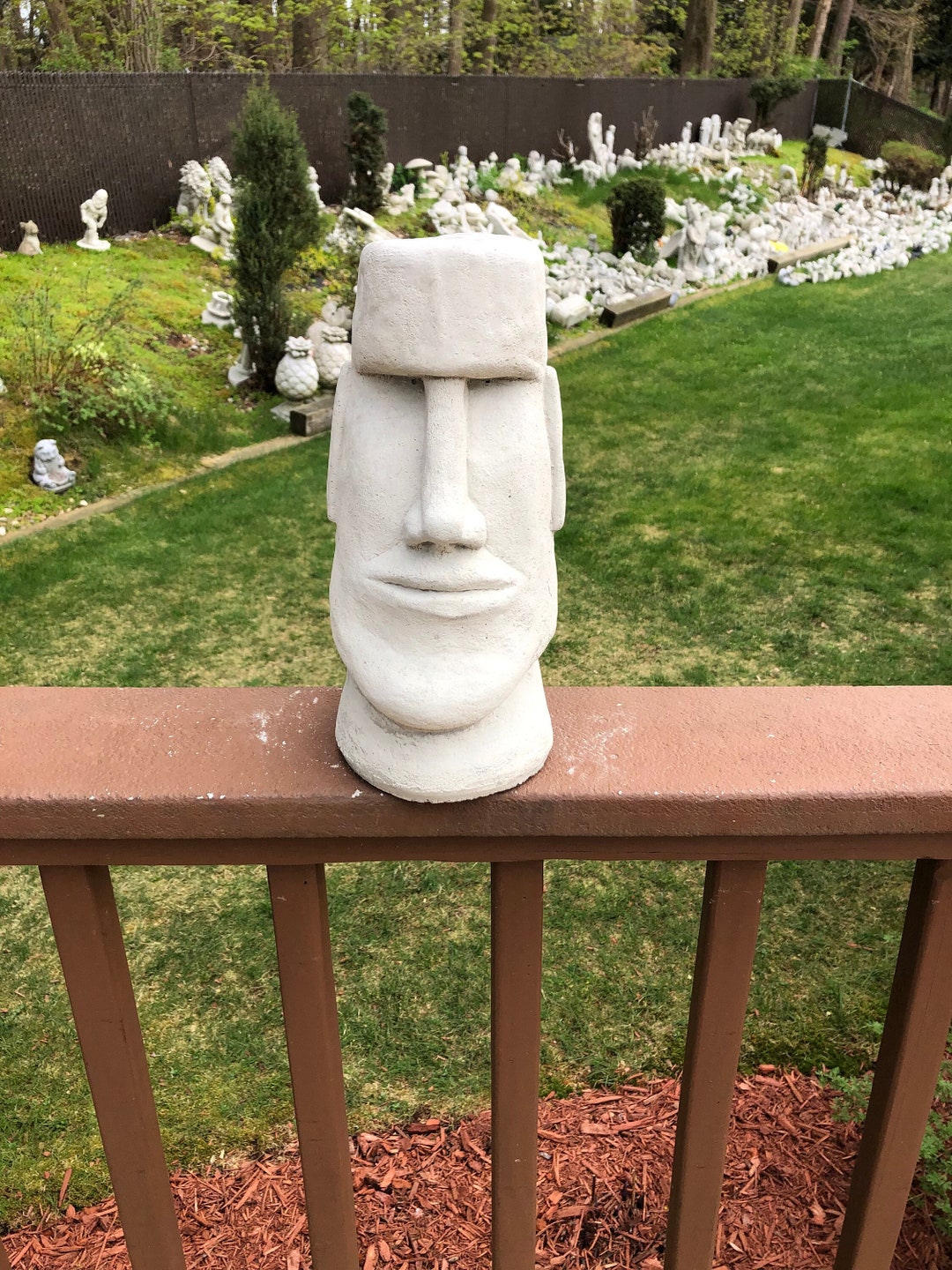 Easter Island Head Statue, Concrete Easter Island Statue, Easter Island ...