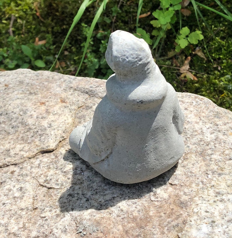 Concrete Meditating Turtle Buddha Statue Zen Cement Buddha - Etsy