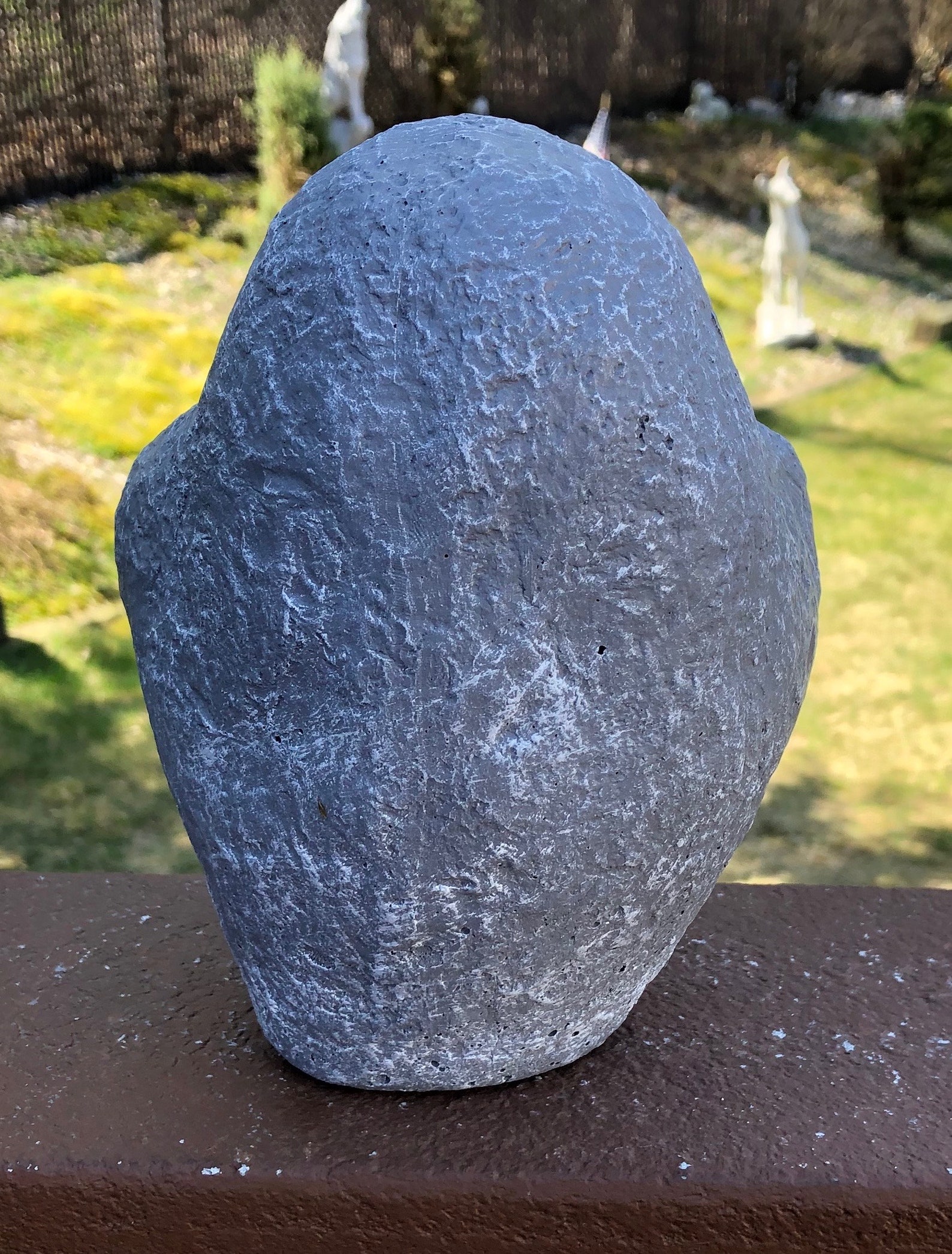 Garden Rock Face Concrete Garden Face Smiling Face Rocks - Etsy