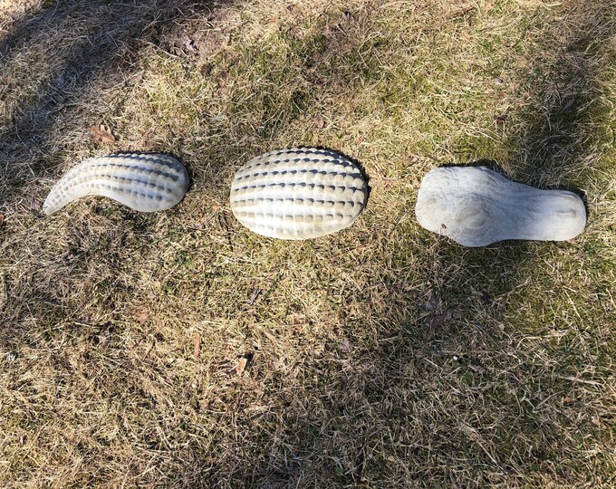 3 Piece Alligator Statue, Concrete Alligator, Yard Ornaments, Garden ...