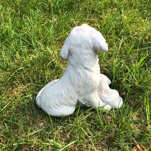 Concrete Beagle Dog Statue, Cute Cement Dog Garden Figure, Beagle ...