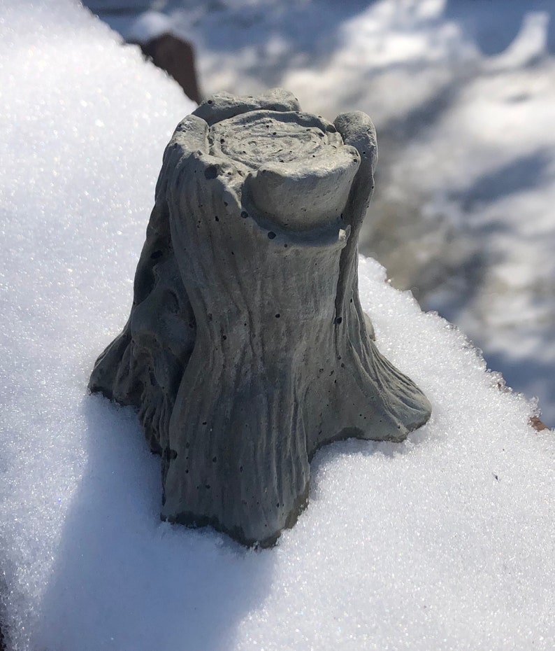Concrete Tree Stump Man Statue Tree Face Tree Statue Cement - Etsy