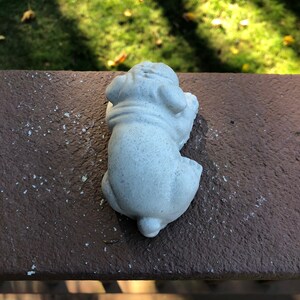 Bulldog Statue, Small Dog Statue, Concrete Cement Bulldog, Small ...