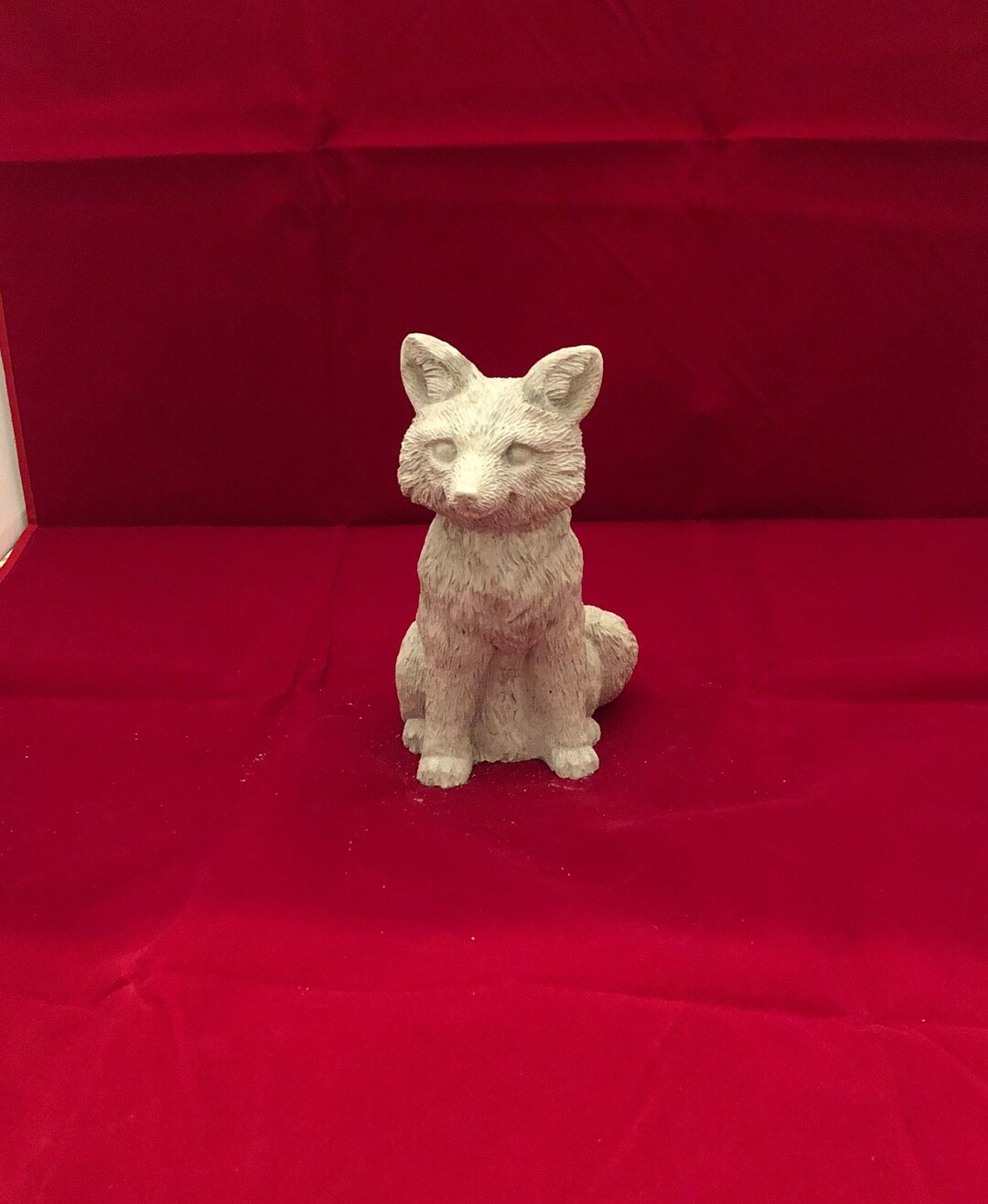 Fox Statue, Cement Fox, Garden Decor, Concrete Fox, Home Decor - Etsy