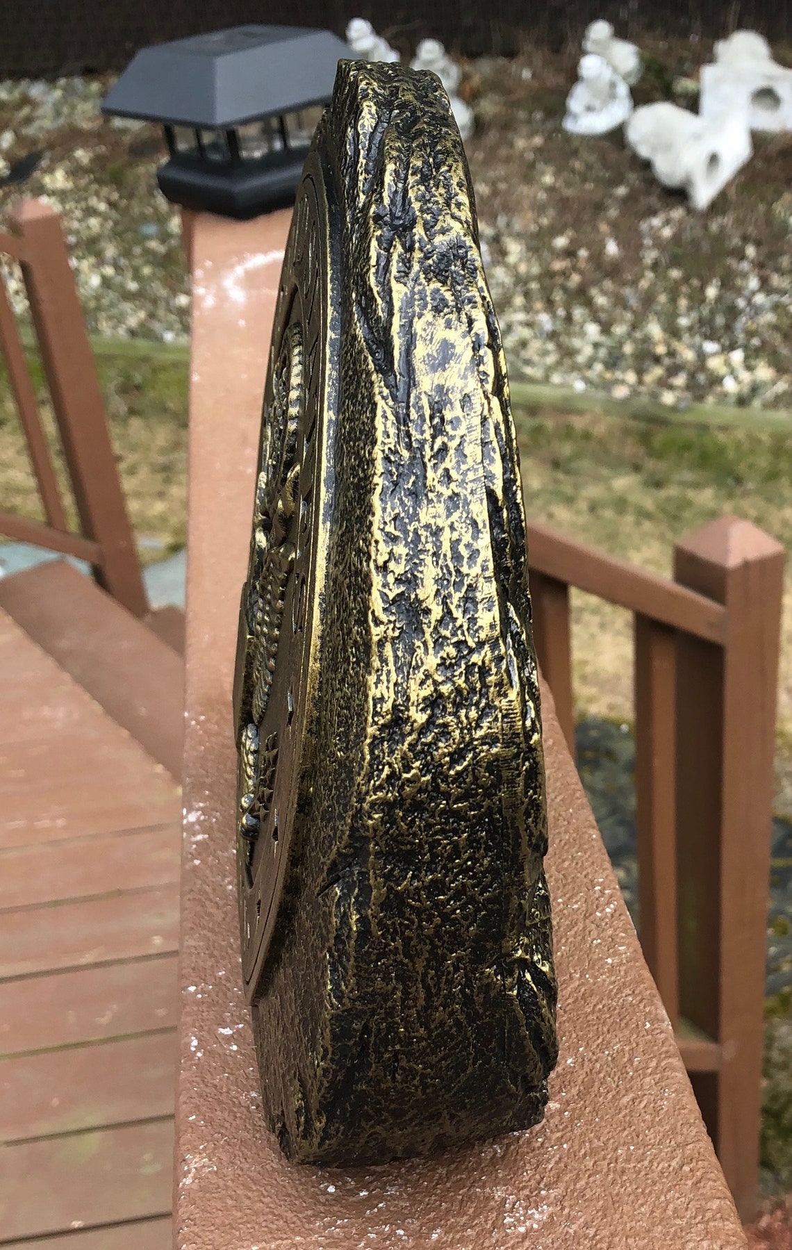 United States Army Garden Stone Concrete Army Stone Cement | Etsy