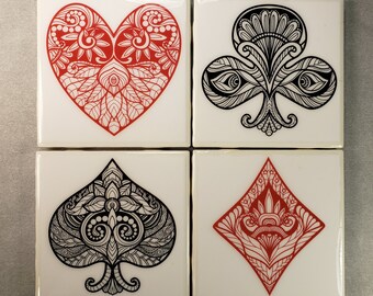 Ceramic Card Game - Etsy
