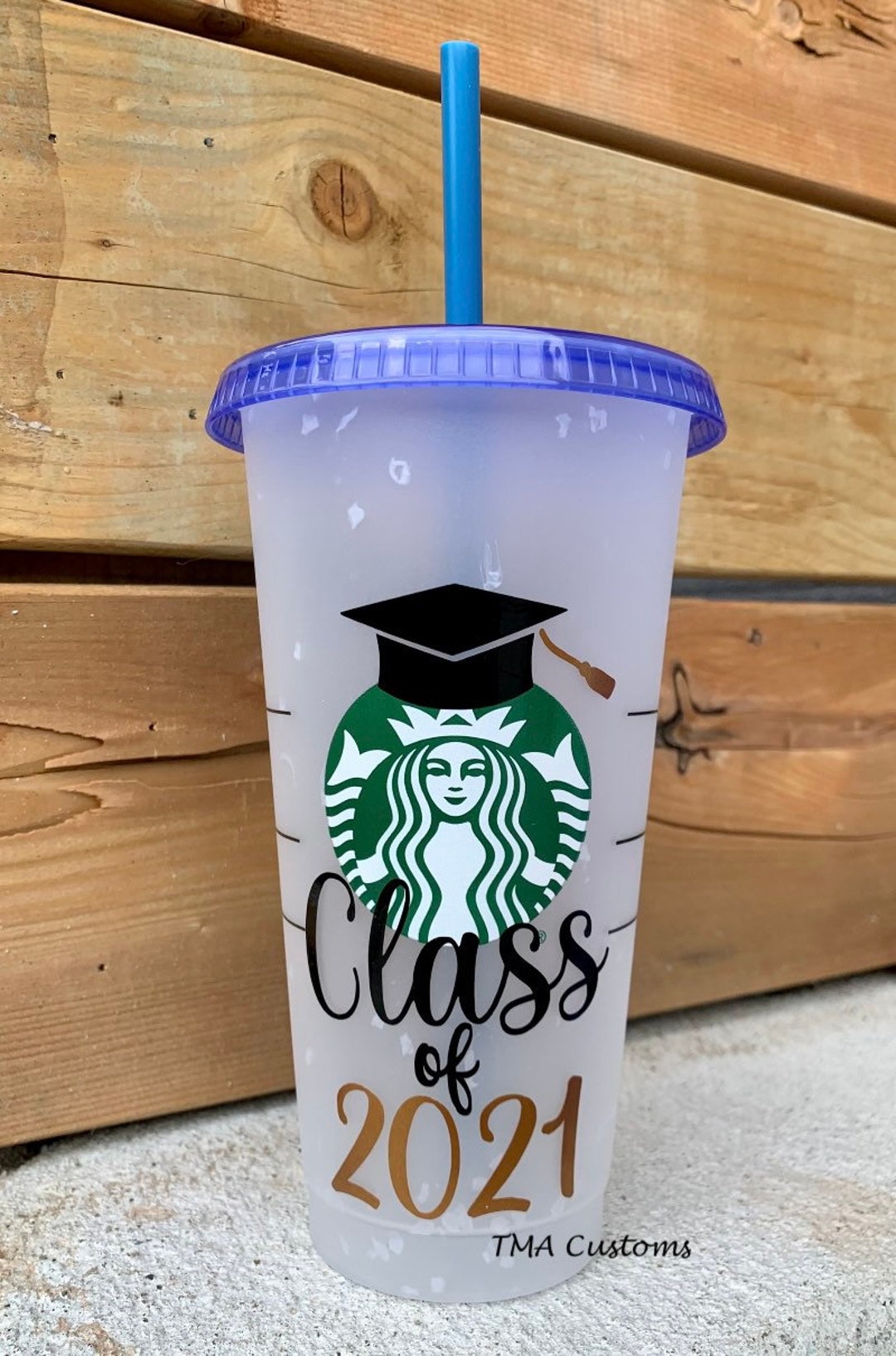 Graduation Starbucks Cup/ Grad Gift / Personalized Grad Starbucks Cup ...