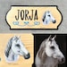 Custom Hand Painted Stall Sign / Horse Gift / Painted Stall Sign ...