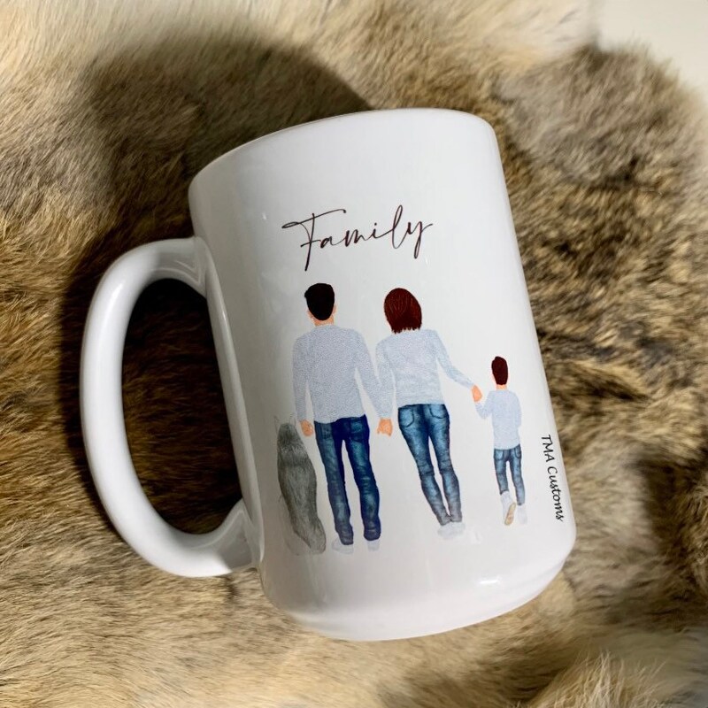Family Mugs - Etsy