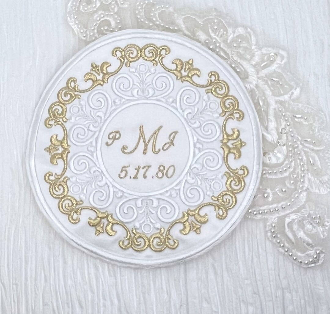 Circle Gown Label, Monogram Label, Wedding Dress Label, Wedding Gown ...