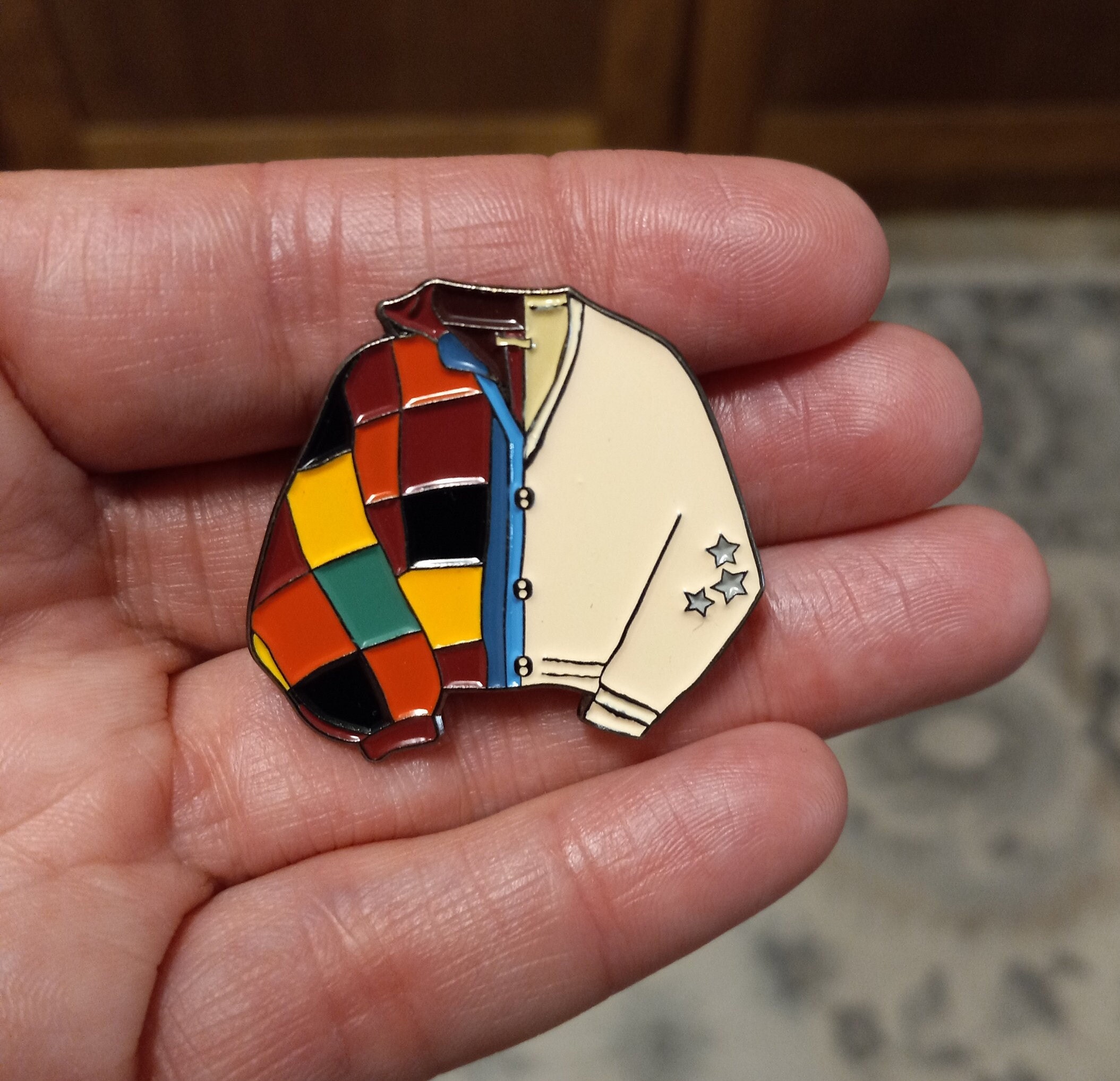 Cute Sweater Weather Pin Hard Enamel Pin Retro Flair Pin Knitters ...