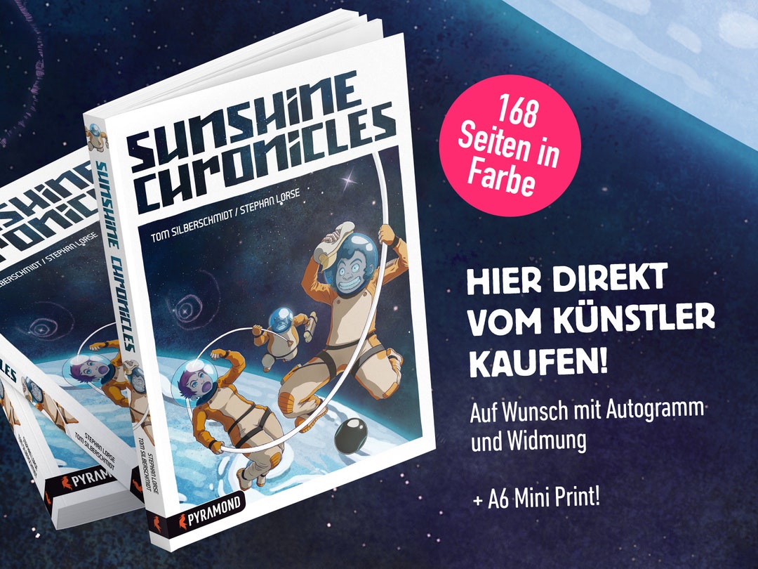 German Comic Book, SUNSHINE CHRONICLES - Etsy