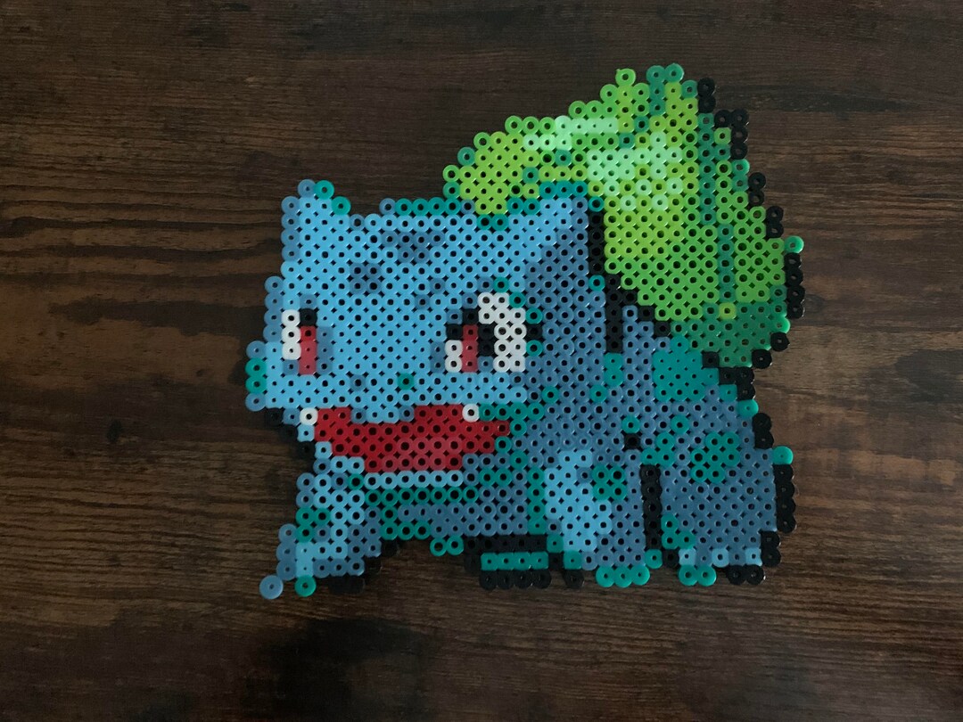 Perler Bead BULBASAUR - Etsy