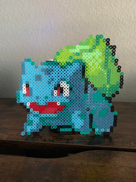 Perler Bead BULBASAUR | Etsy